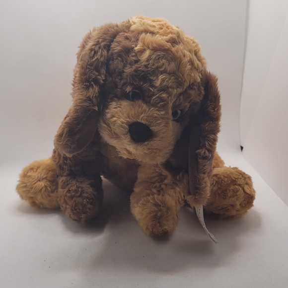 Toys | Jerry Elsner Velvet Touch Collection Curly Brown Puppy Dog Plush ...